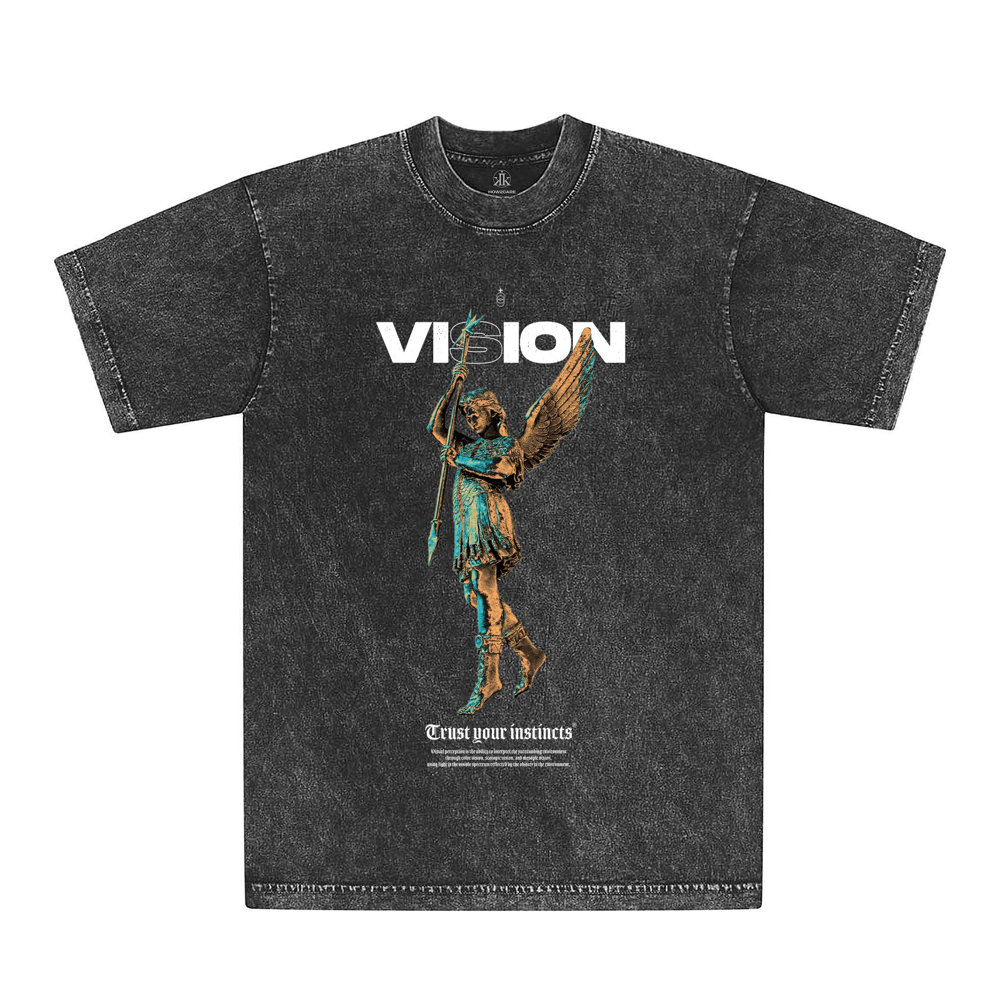 Fragmented Statue [Vision] Tee / Carbon Black – IKendoit.Shop