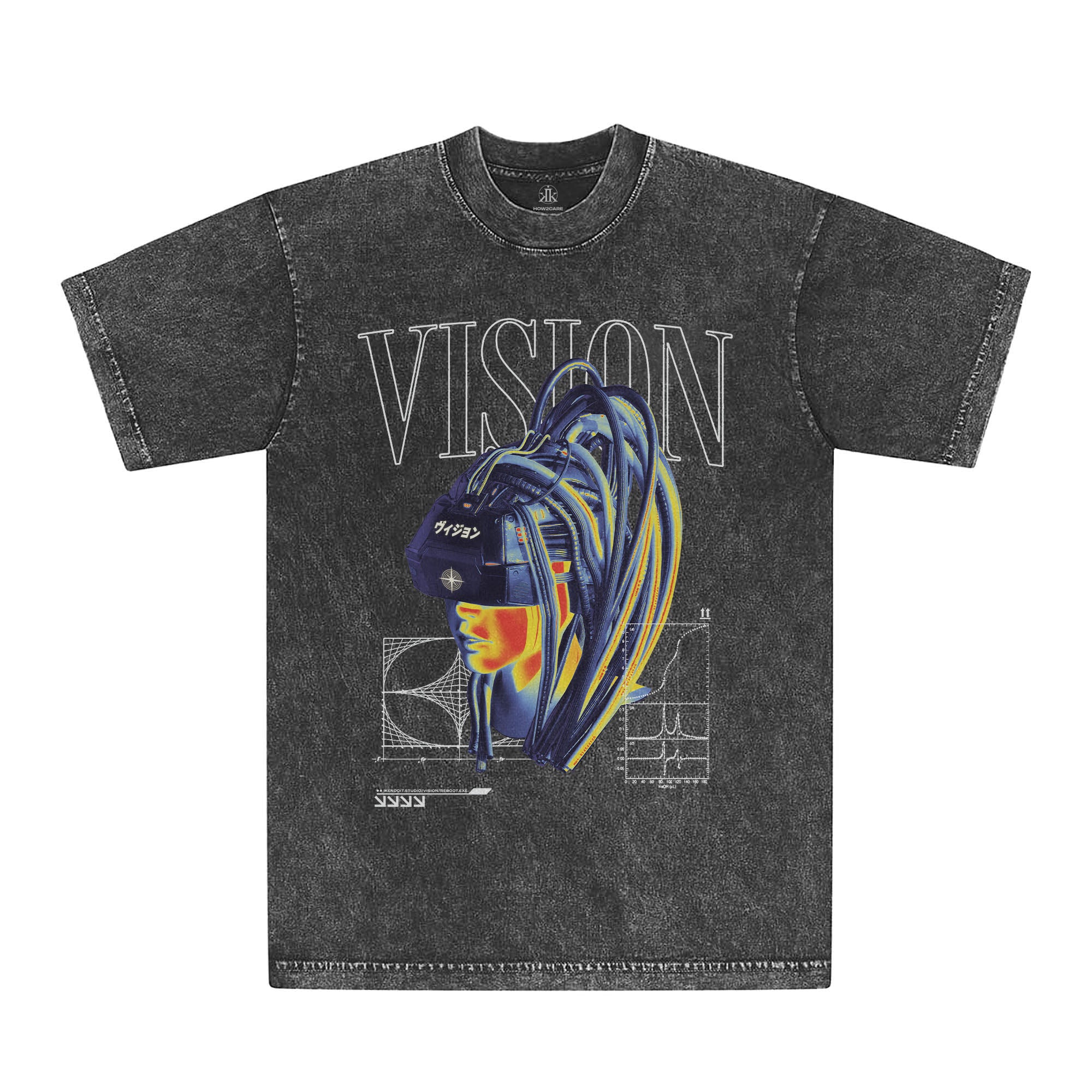 Reboot [Vision] Tee / Carbon Black – IKendoit.Shop