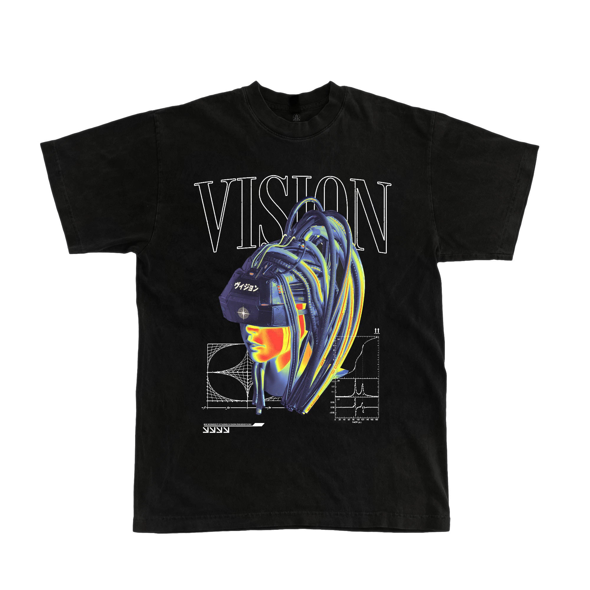 Reboot [Vision] Tee / Black – IKendoit.Shop